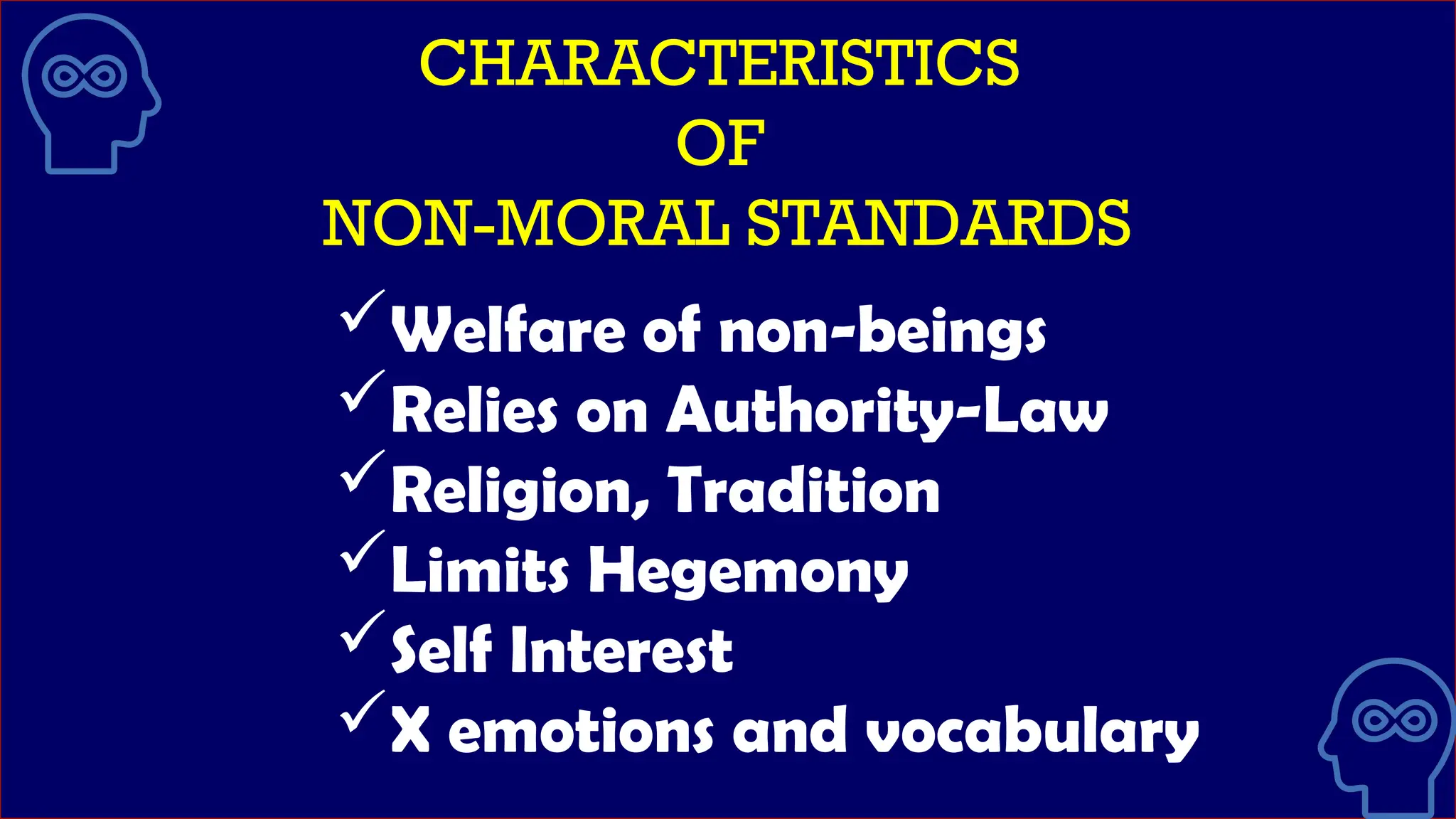 Ethics 2 - Moral and Non-moral standards .pptx