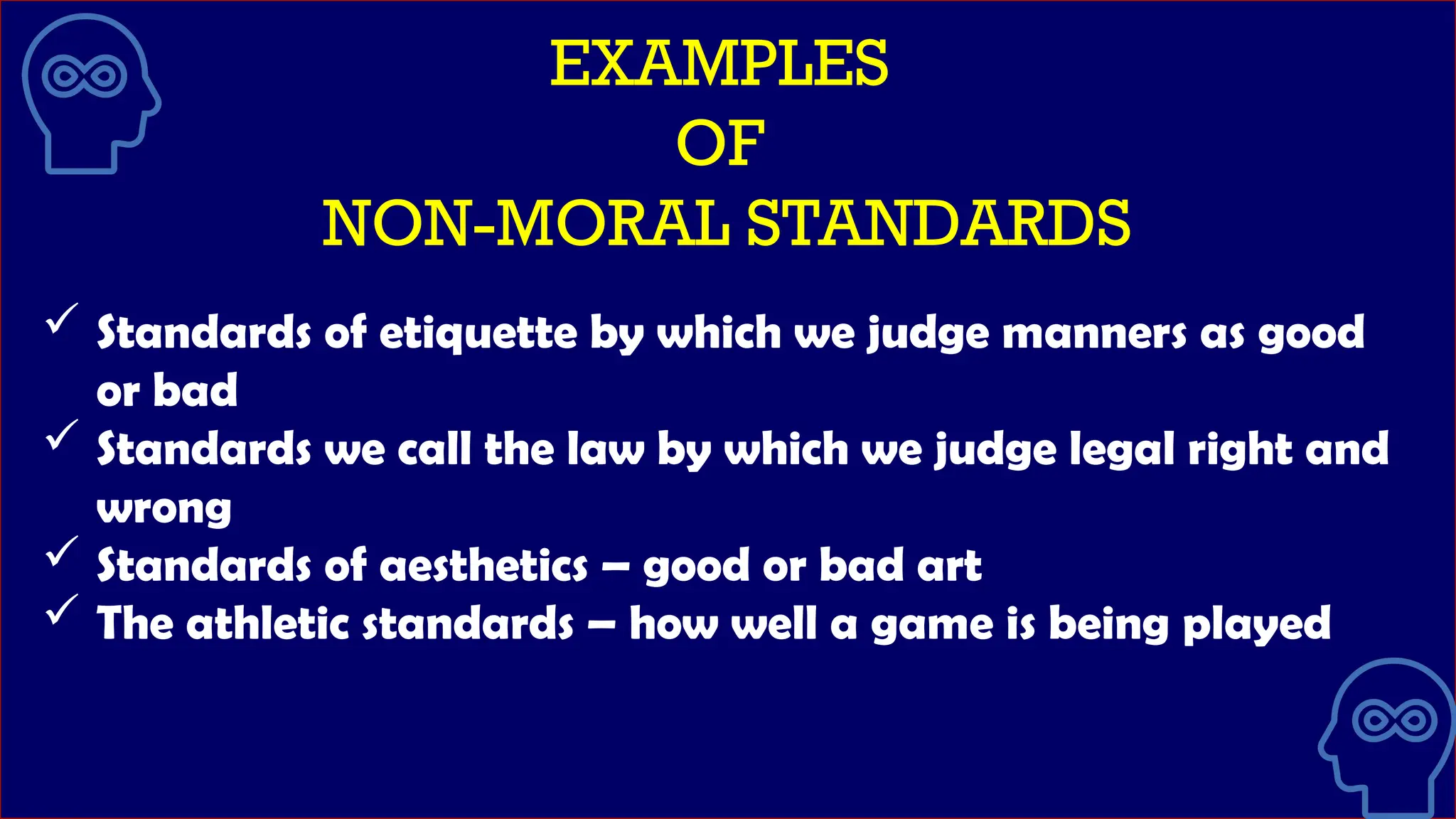 Ethics 2 - Moral and Non-moral standards .pptx