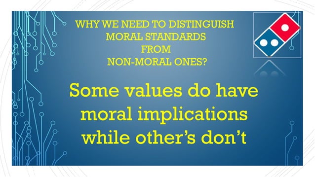 Ethics 2 - Moral and Non-moral standards .pptx