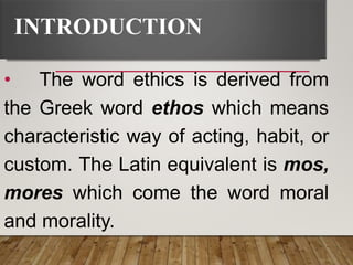 education of ethics/GEC SUBJECT sadasdas | PPTX