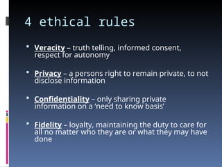 introduction to ethics foundation in evidence based practice | PPT