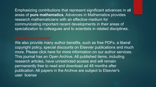 Ethics Advance in Mathematics Research (1).pptx | Publishing Industry ...