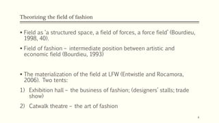 Ethics and aesthetics in the field of fashion | PPTX