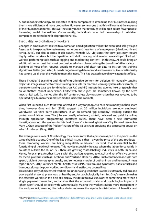 material of ethics and artificial intelligence | PDF