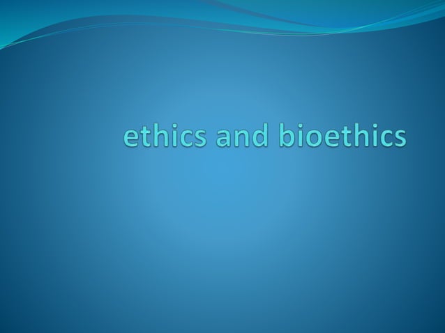 ethics and bioethics of professionalism subject | PPTX | First Aid ...
