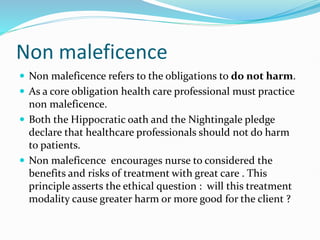 ethics and bioethics of professionalism subject | PPTX