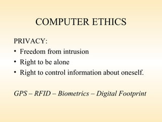 Ethics And Computing | PPT