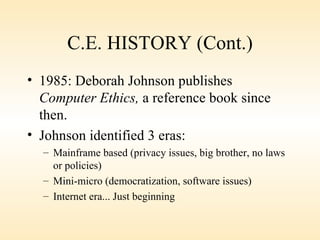 Ethics And Computing | PPT