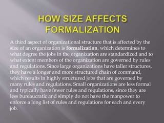 ORGANIZATION SIZE | PPT
