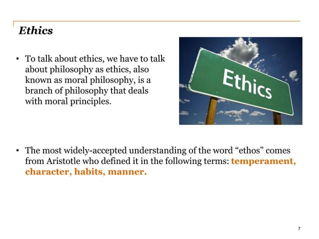 Ethics and culture | PPTX