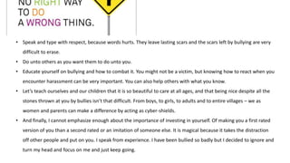 Ethics and cyber bullying | PPSX