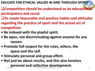Ethics and decision making | PPTX | Soccer | Sports