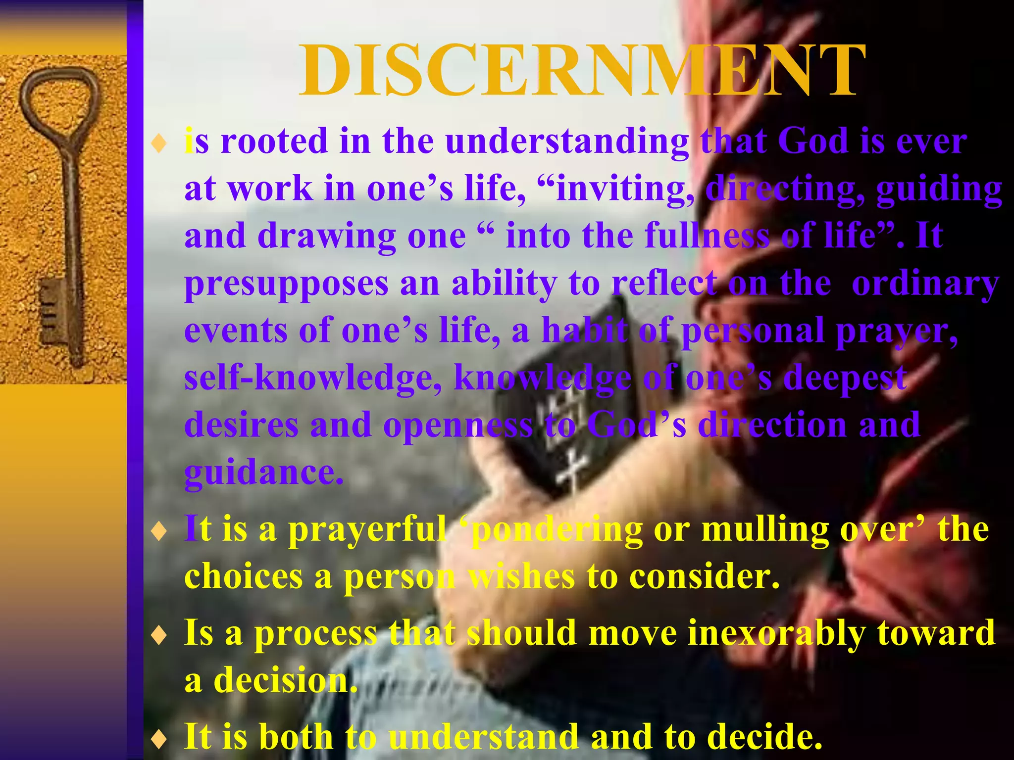 Ethics and discernment | PPTX