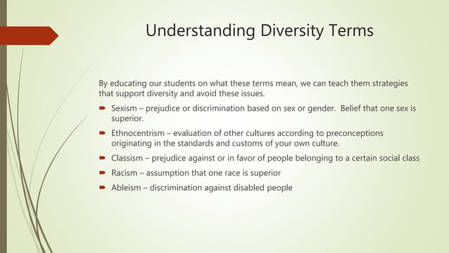 Ethics and diversity | PPTX