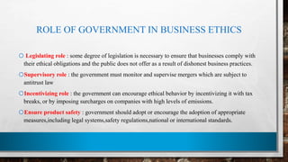 Ethics and governance unit 1 | PPTX