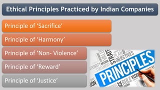 Ethics and indian companies | PPTX