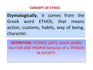Ethics and Moral | PPT