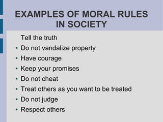 Ethics and morality | ODP