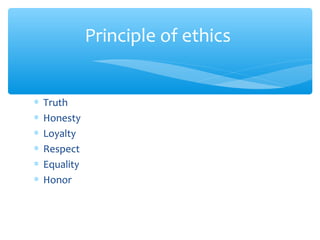 Ethics and morality | PPT