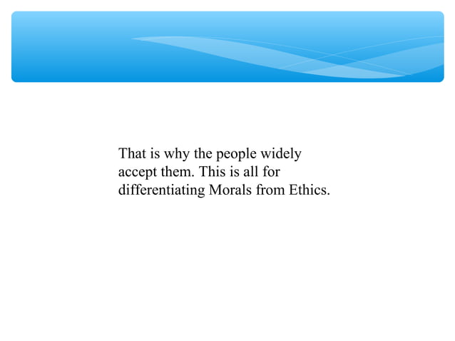 Ethics and morality | PPT