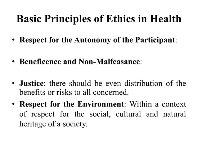 Public Health Ethics | PPTX
