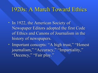 Ethics and newspapers | PPT