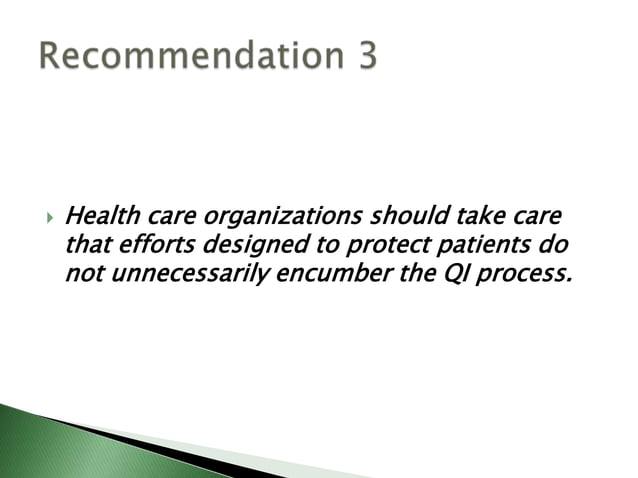 Ethics and quality improvement | PPTX