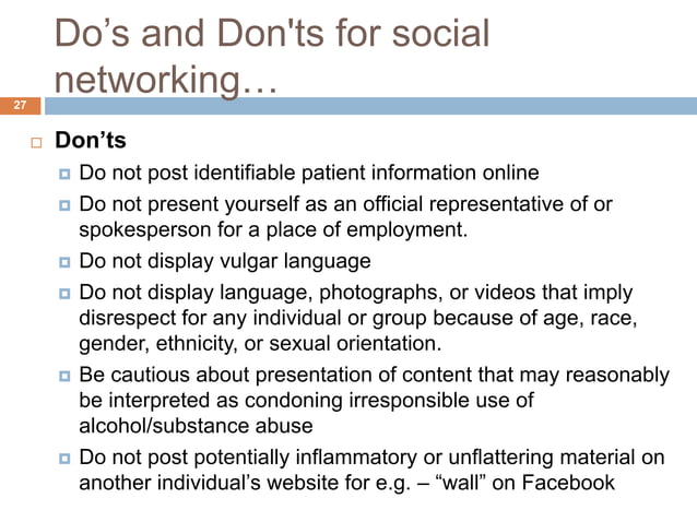 Ethics and Social Media | PPTX