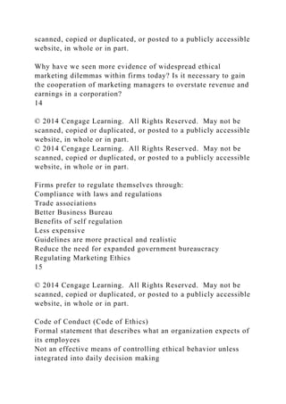 Ethics and Social Responsibility in Marketing Strategy 8C .docx
