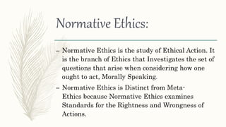 Ethics and Society Prensentation | PPTX