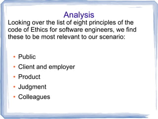 Ethics and software engineering | PDF