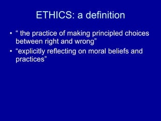 Ethics And Sport | PPT