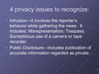 Ethics and the Law in Journalism 2024.pptx