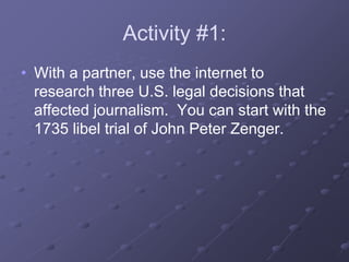 Ethics and the Law in Journalism 2024.pptx