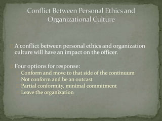 Ethics and the Role of CJSTC | PPTX