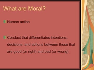 Ethics and values 1 | PPT