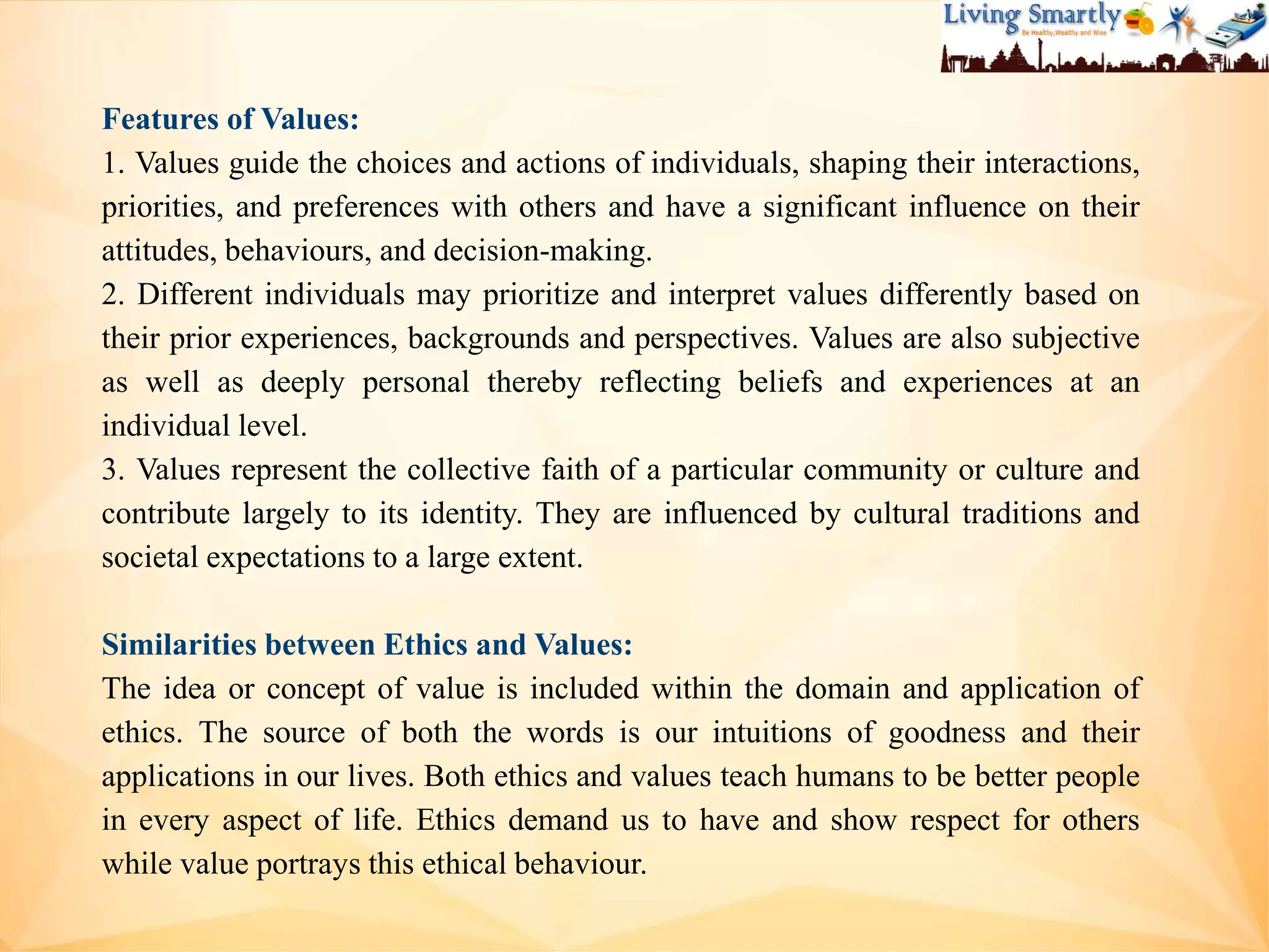 Ethics and Values: A Note on Comparison of Similarities and Differences ...