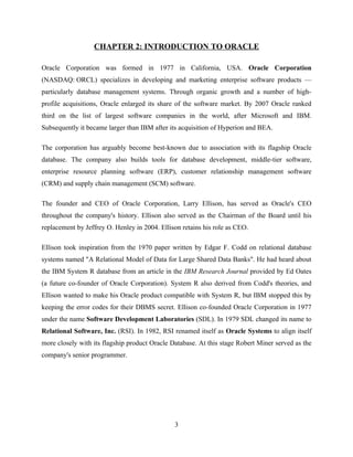 Ethics At Oracle | DOC