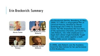 Ethics at the Movies: Erin Brockovich (2000) | PDF