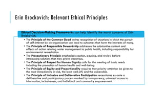 Ethics at the Movies: Erin Brockovich (2000) | PDF