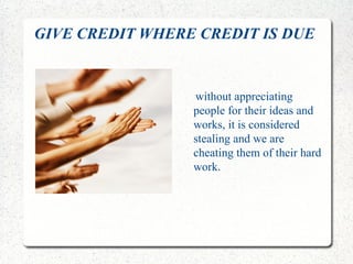 Ethics at work place | PPT