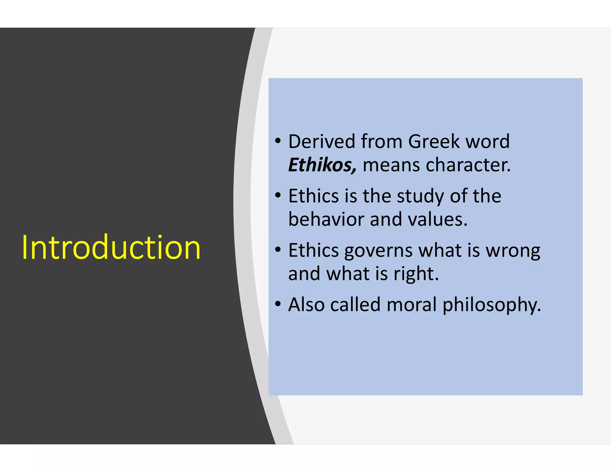 Ethics at workplace | PDF