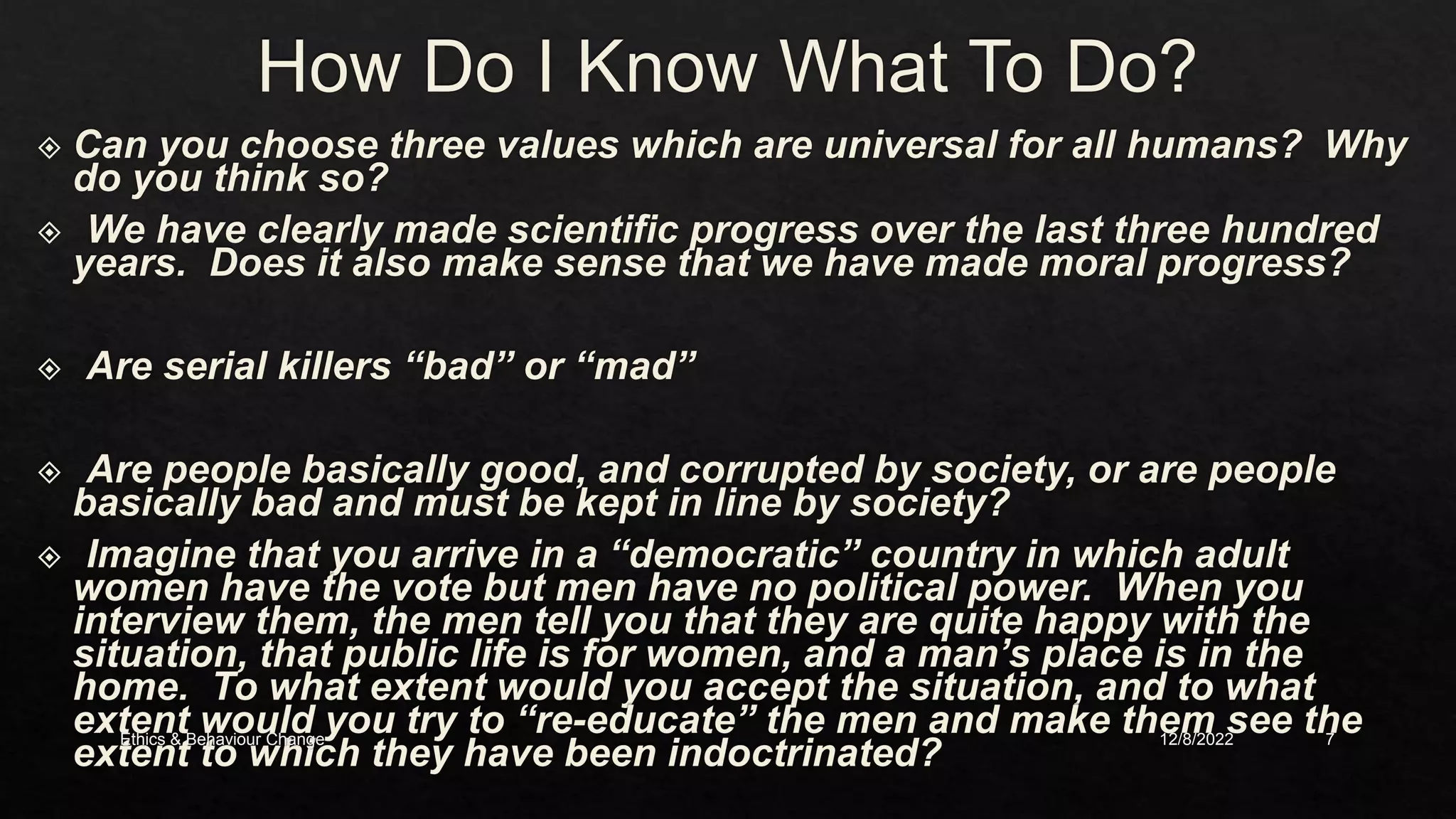 ETHICS & BEHAVIOR CHANGE.pptx