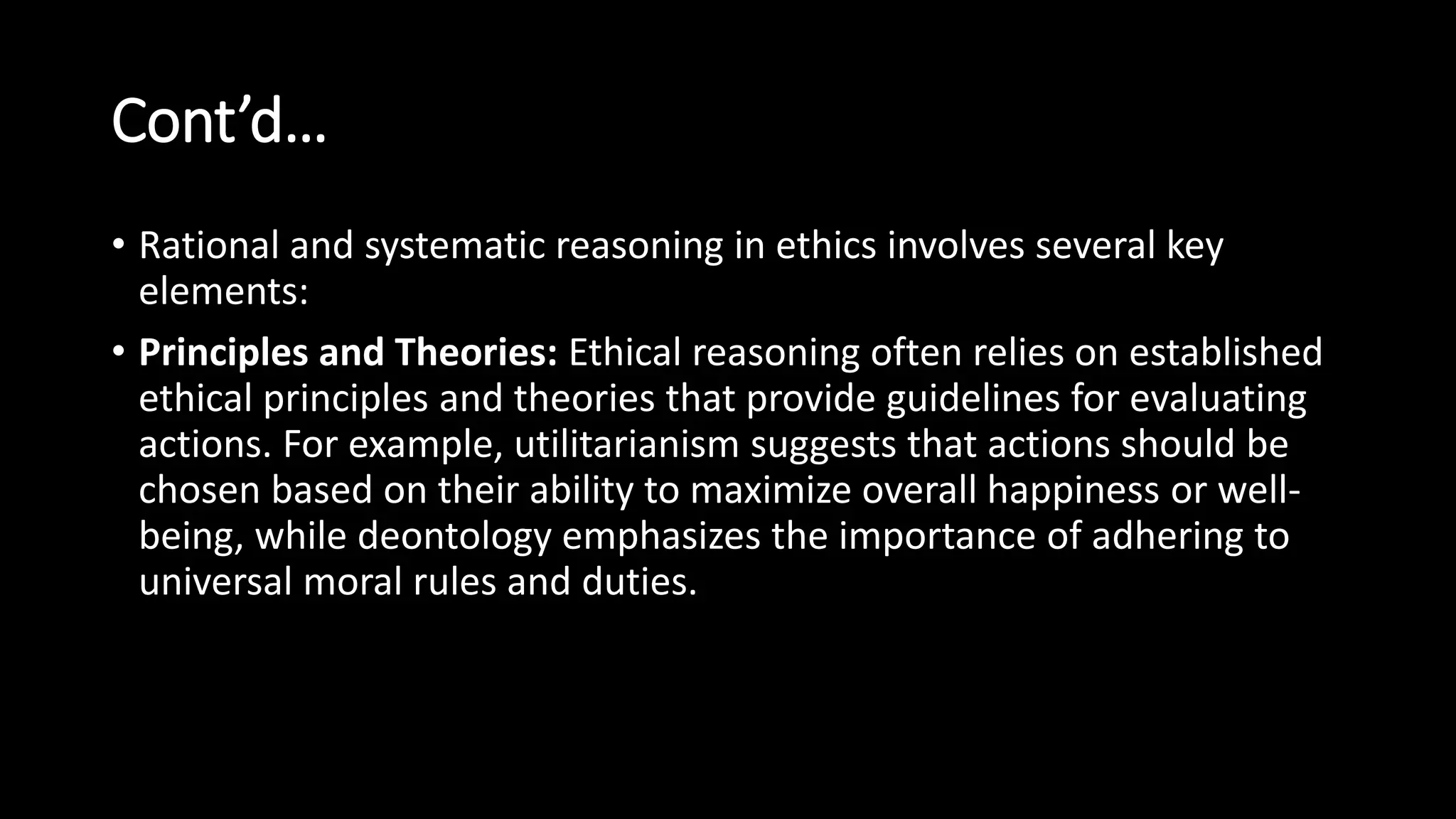 Introduction to Ethics Principles in the Digital Era | PPTX