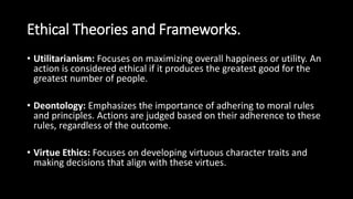Introduction to Ethics Principles in the Digital Era | PPT