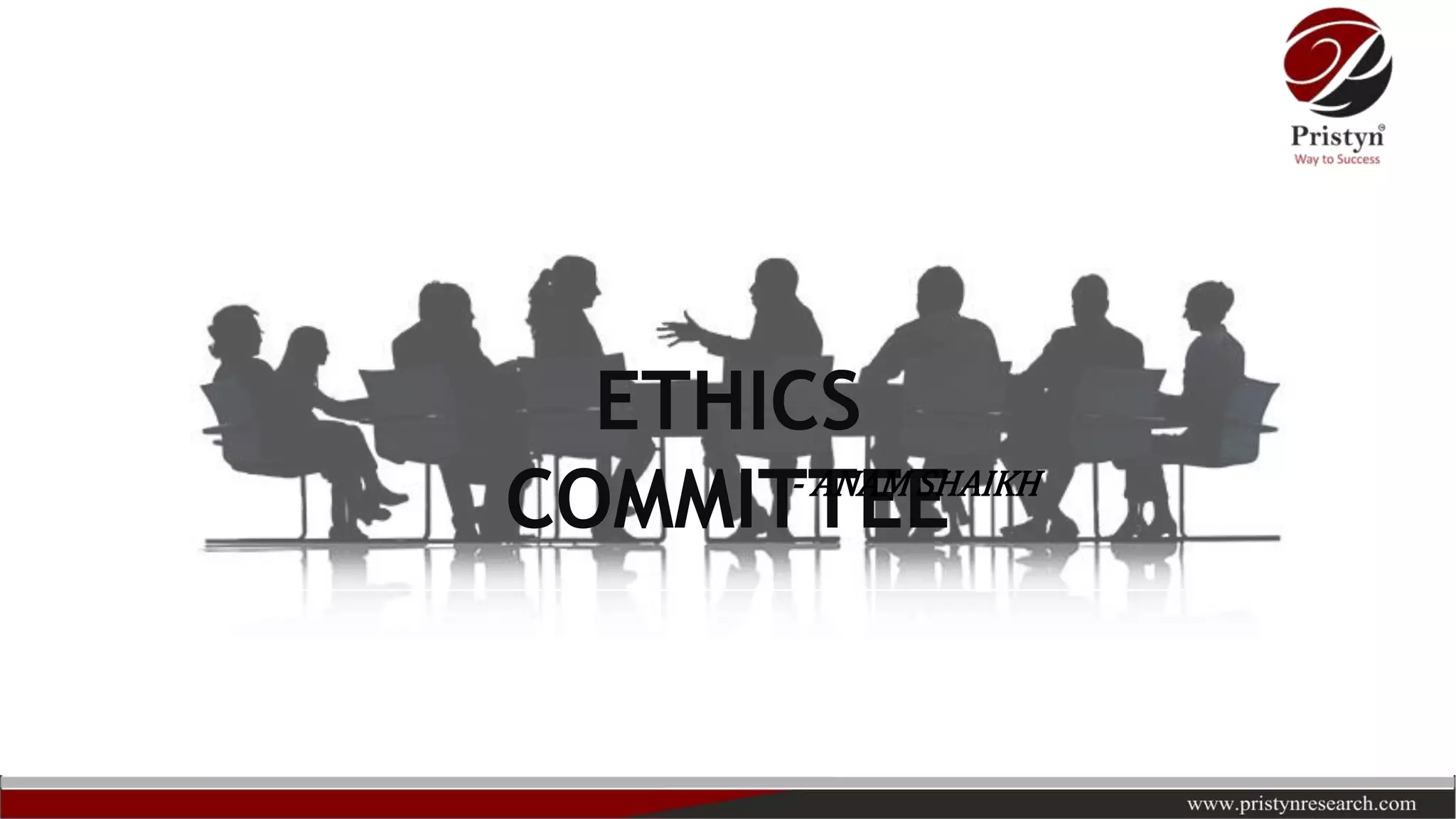 Ethics committee | PPTX
