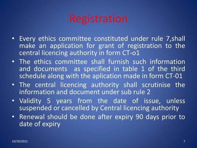 Ethics committee’s role and functioning committee formation | PPTX