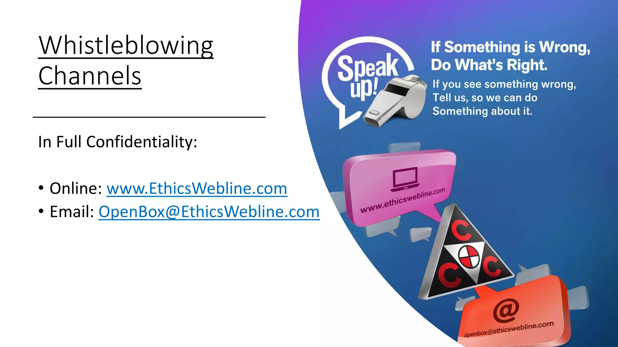Ethics & Compliance; compliance refresher training rev2 2020 | PPT