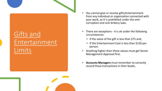 Ethics & compliance refresher training rev2 2020 | PPT