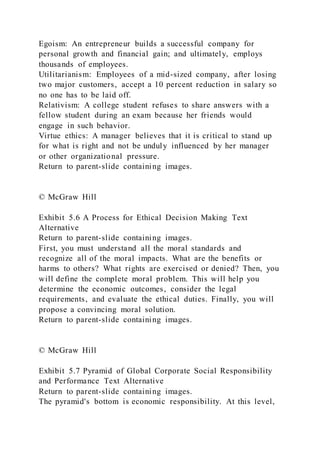 Ethics, Corporate Responsibility, and SustainabilityCHAPTER 5 | DOCX